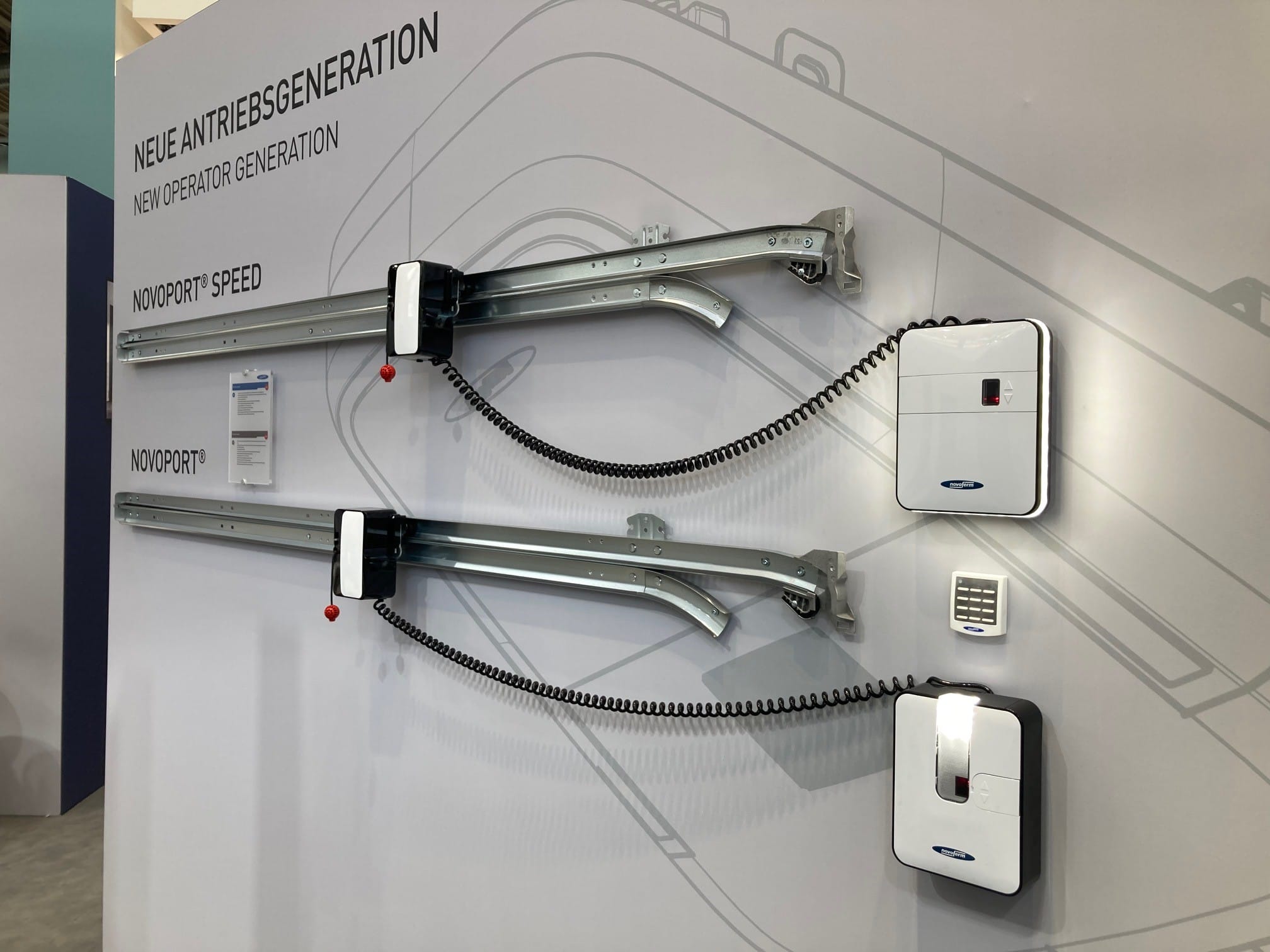 Novoport Speed para puerta seccional exclusivo de NOVOFERM